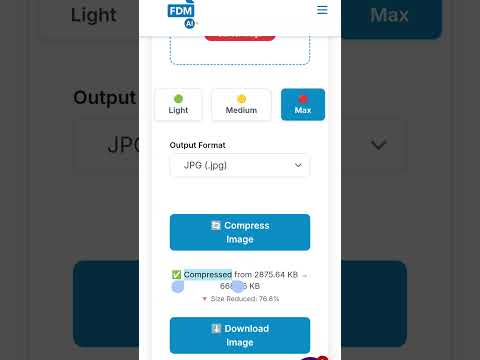 Free Document Maker | Compress Images Online Instantly | Free AI Powered Smart Covert Tools #shorts