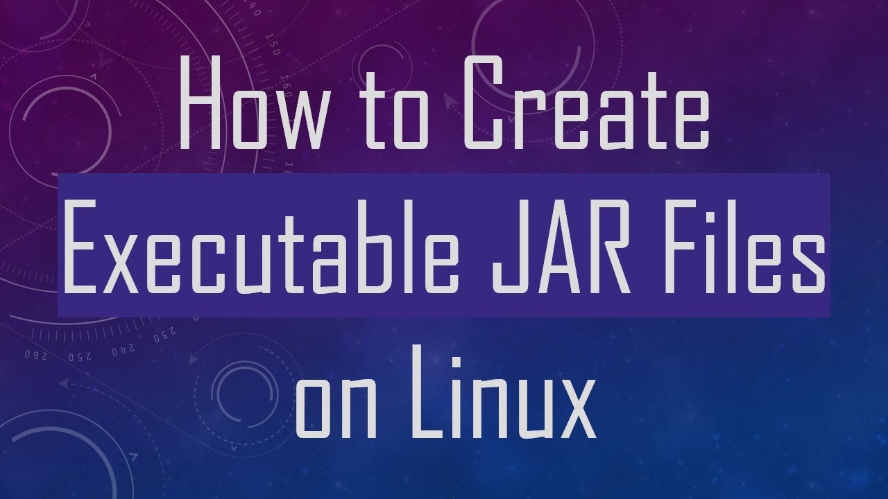 How to Create Executable JAR Files on Linux