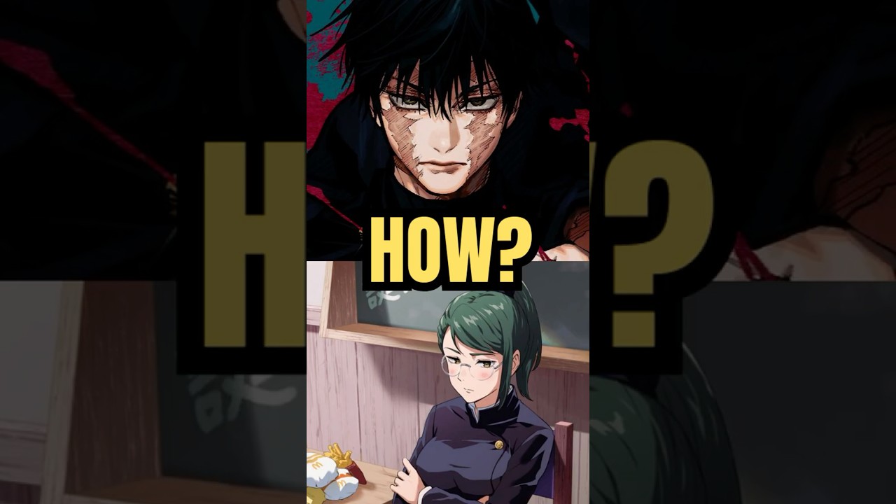 Maki Zenin’s Transformation is INSANE #jujutsukaisen #gojo #sukuna #toji #makizenin