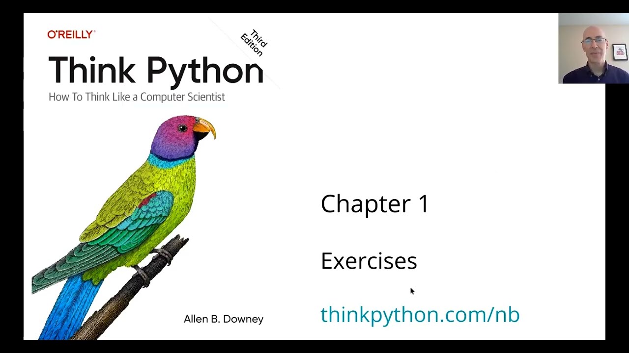 Think Python Chapter 1 Exercises