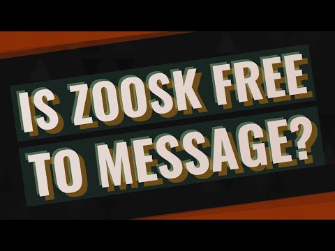 Is zoosk free to message?