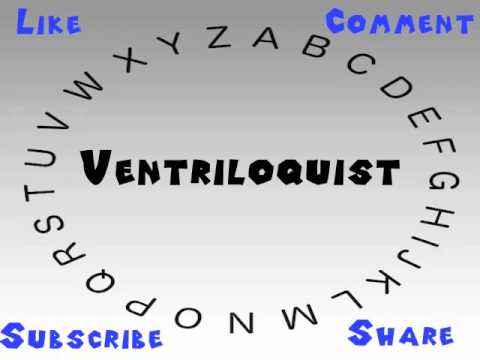How to Say or Pronounce Ventriloquist