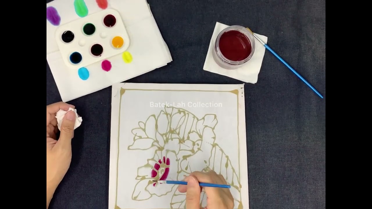 DIY Batik Art Painting Tutorial by Batek-Lah Collection