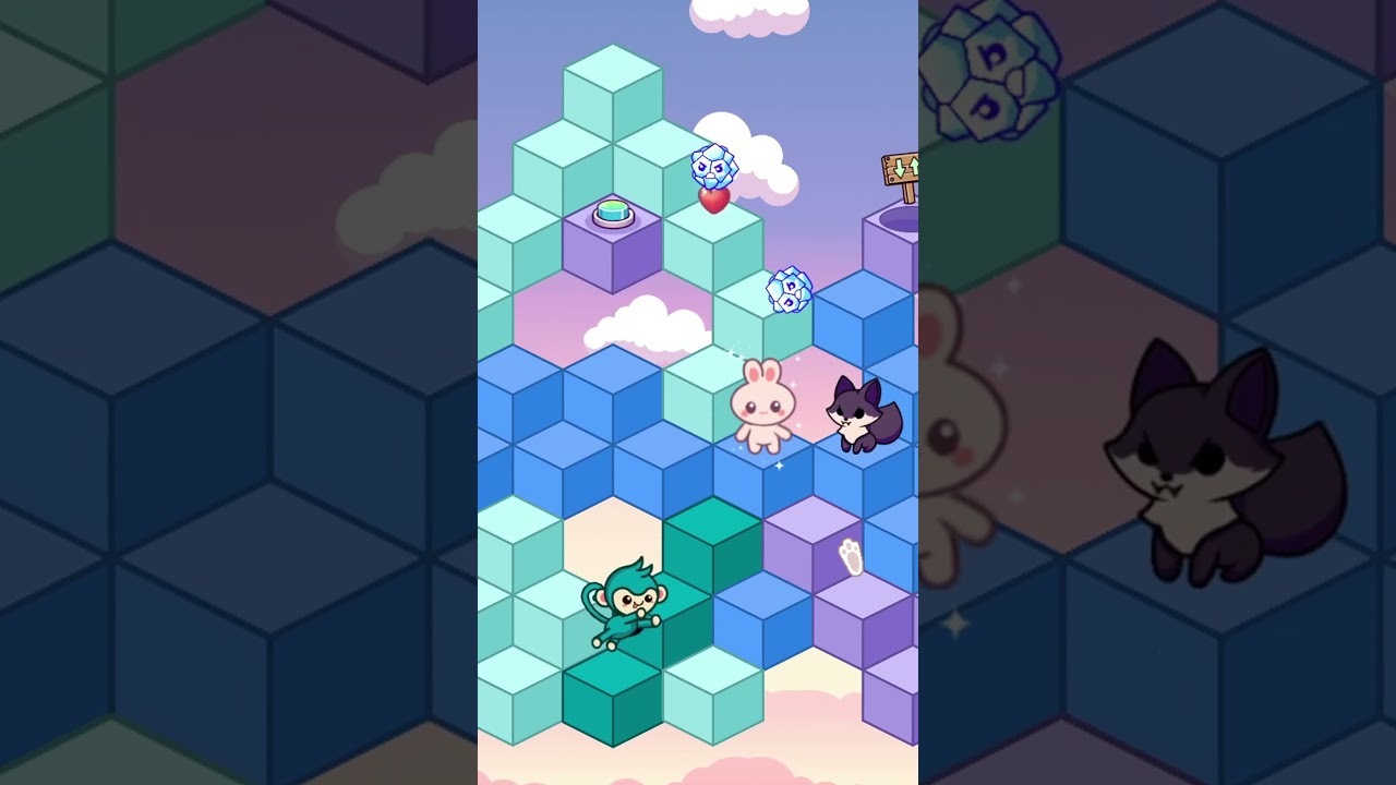 When a cute bunny gets explosives… 💣 #indiegame #cozygaming #steamgame #arcadegame