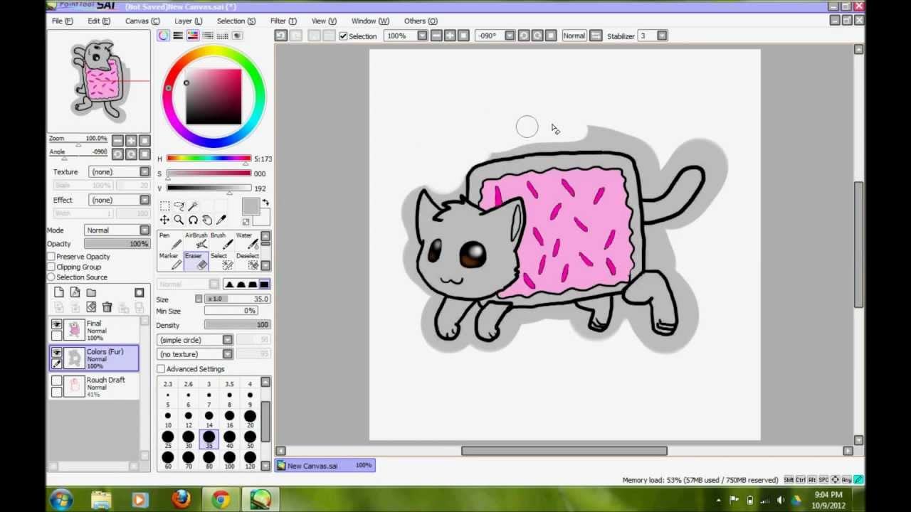 Nyan Cat Speedpaint - My Style