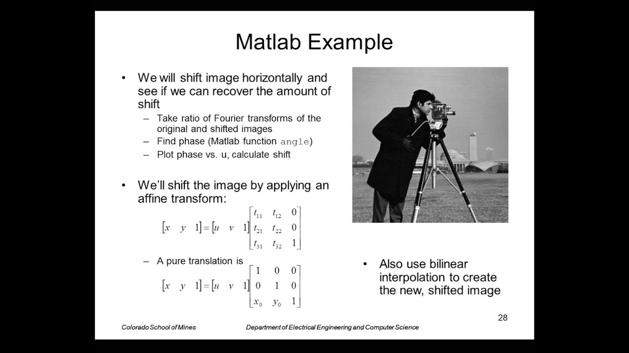 EENG 510 Lecture 09-3 Frequency Domain Filters