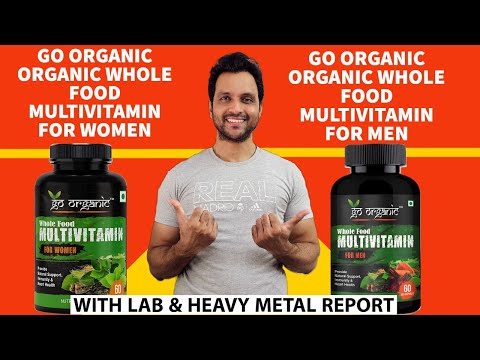 Go Organic Organic Whole Food Multivitamin Review | For men & women | with reports