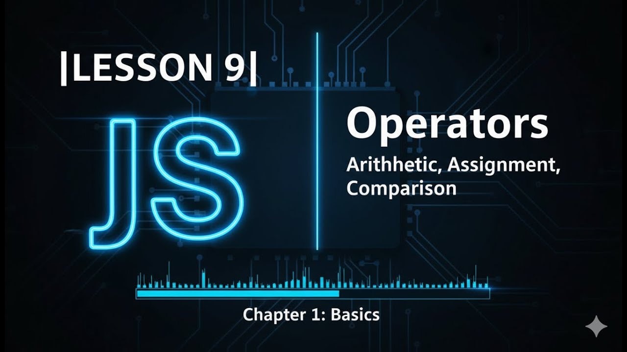 009 Operators - Arithmetic, Assignment, Comparison | #009