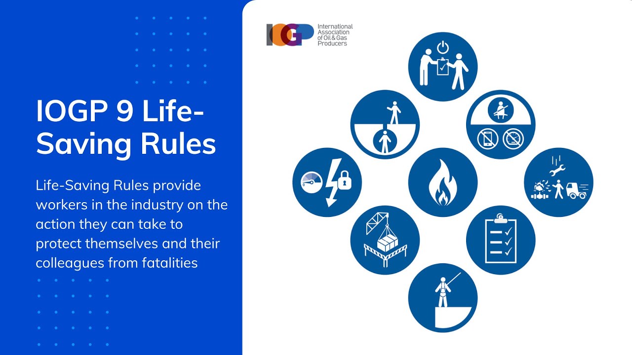 IOGP 9 Life-Saving Rules