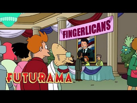FUTURAMA | Season 2, Episode 7: Voter Registration | SYFY