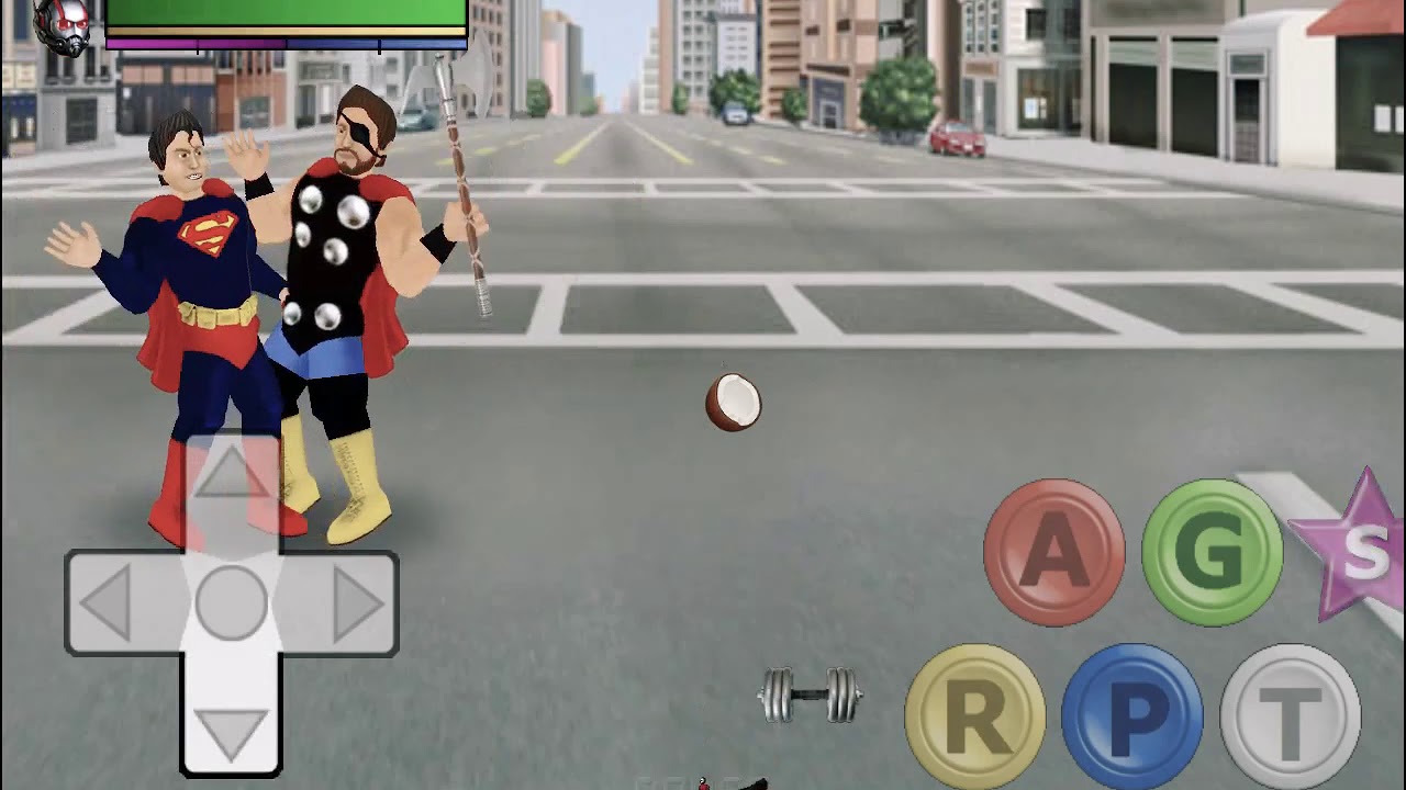 (marvel comics vs Dc comics)Super city:Thor vs Superman!!! Epic Fight