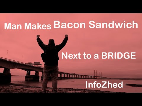 bacon sandwich at the bridge