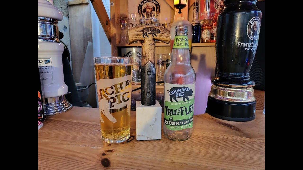 Orchard Pig Truffler Cider 6.0% ABV Full Cider Review