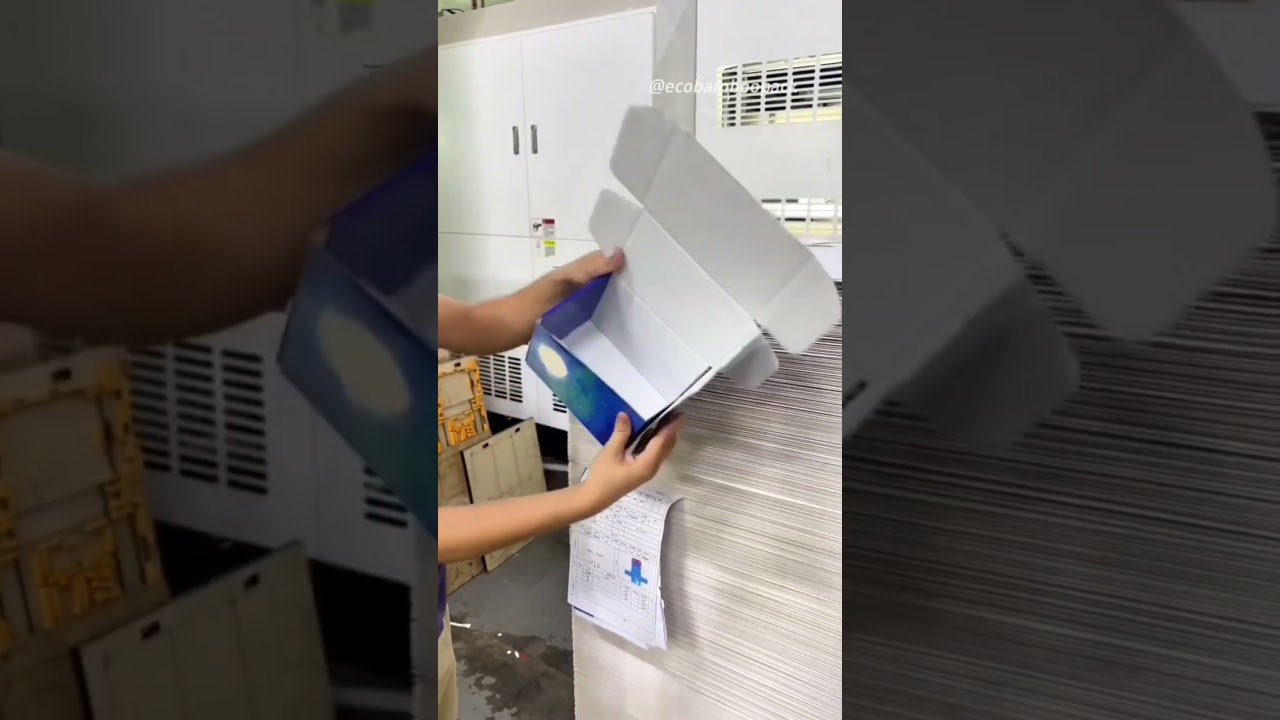 Foldable Mailer Box That Cuts Shipping Costs | Packaging Hack 📦 #giftbox #packagingdesign #unboxing