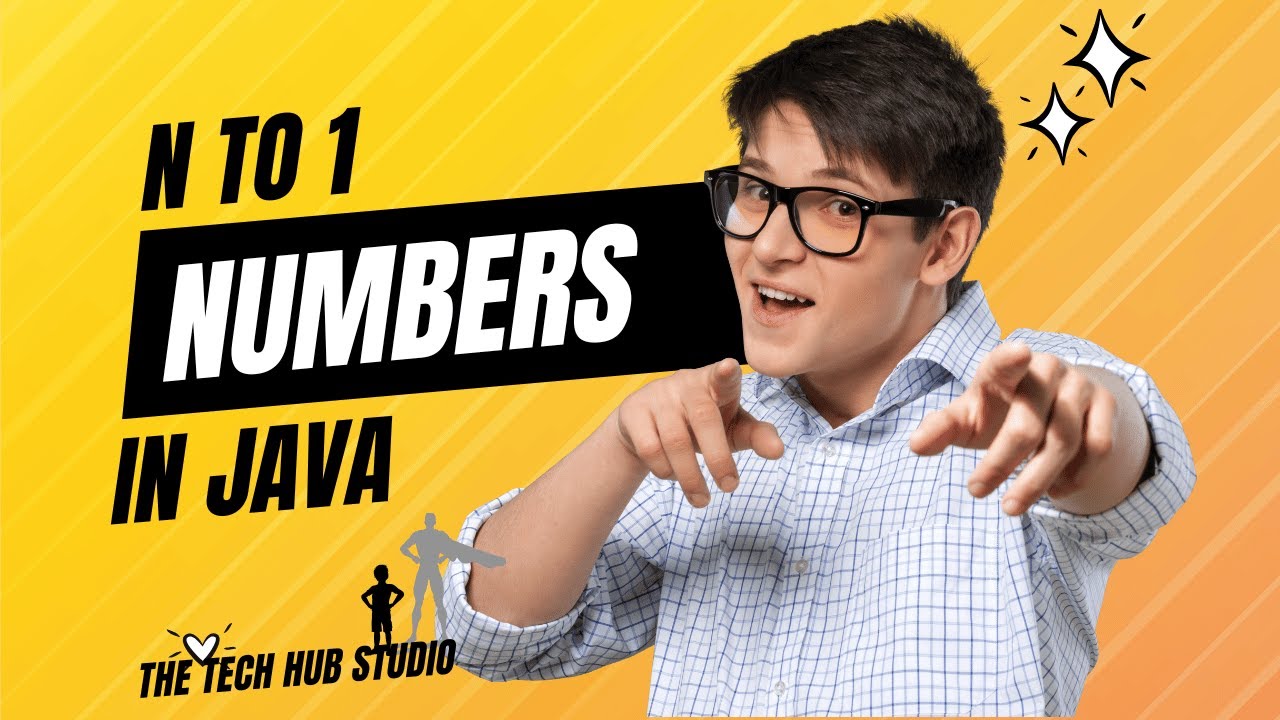 Java Tutorial: Print Numbers in Reverse from N to 1 | Beginner Coding Challenge! #trending #top10