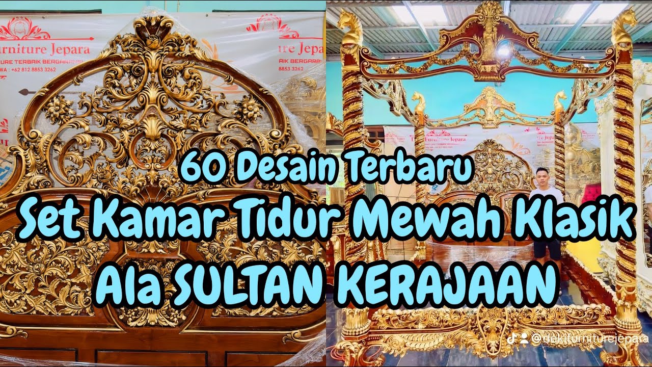 60 DESAIN KAMAR TIDUR MEWAH dan Elegan Terbaru2023  KLASIK Modern - Toko Mebel Jepara kayu Jati 🛏