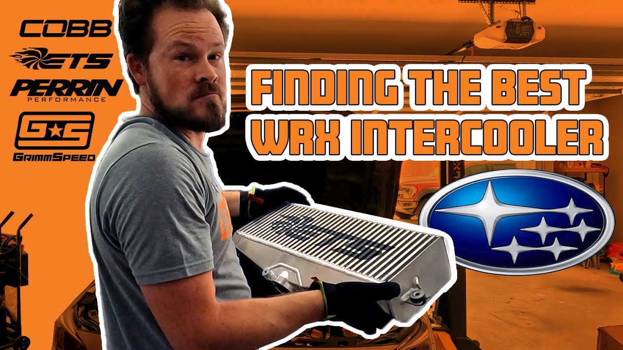 2022 Subaru WRX Intercooler Showdown: Stock vs ETS, GrimmSpeed, Cobb, & Perrin
