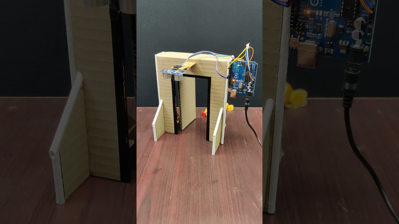 Automatic Door Opening System using Arduino
