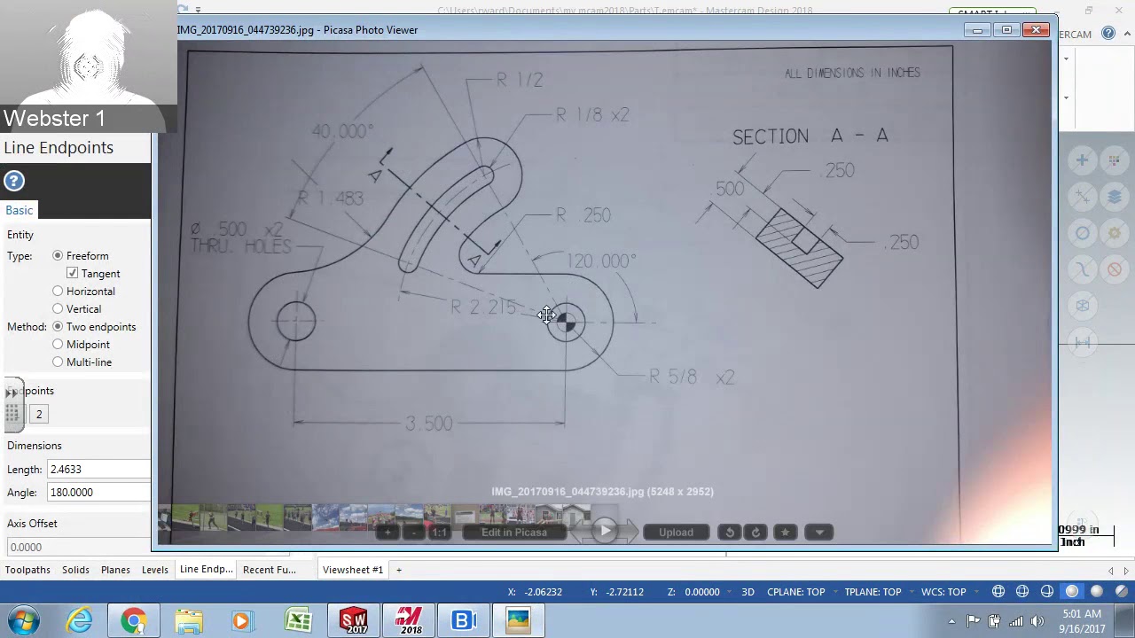 Mastercam Tutorial 3 Exercise2
