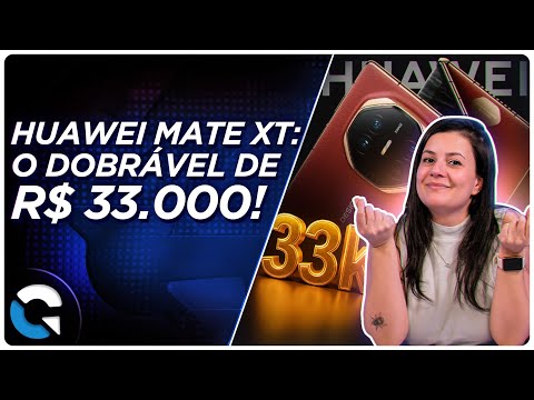 Dobrável Huawei Mate XT é oficialmente o mais caro do Brasil | Sony quer comprar Warner Bros (19/06)