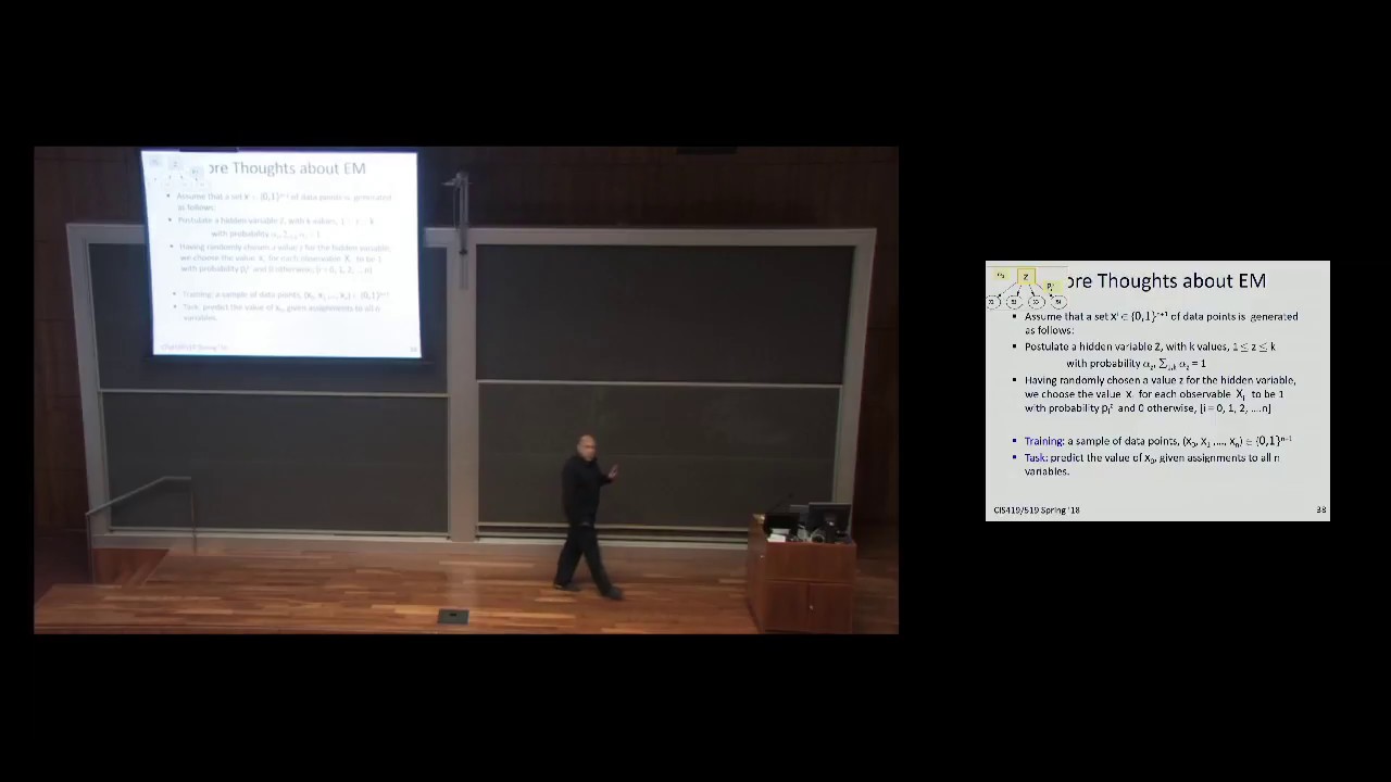 Lecture #11a: Bayesian Networks, Part 1 (4/10/18)