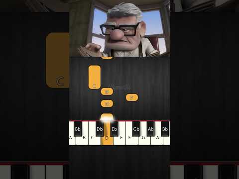 Married Life 🎈 Up Theme 🎈 EASY Piano Tutorial