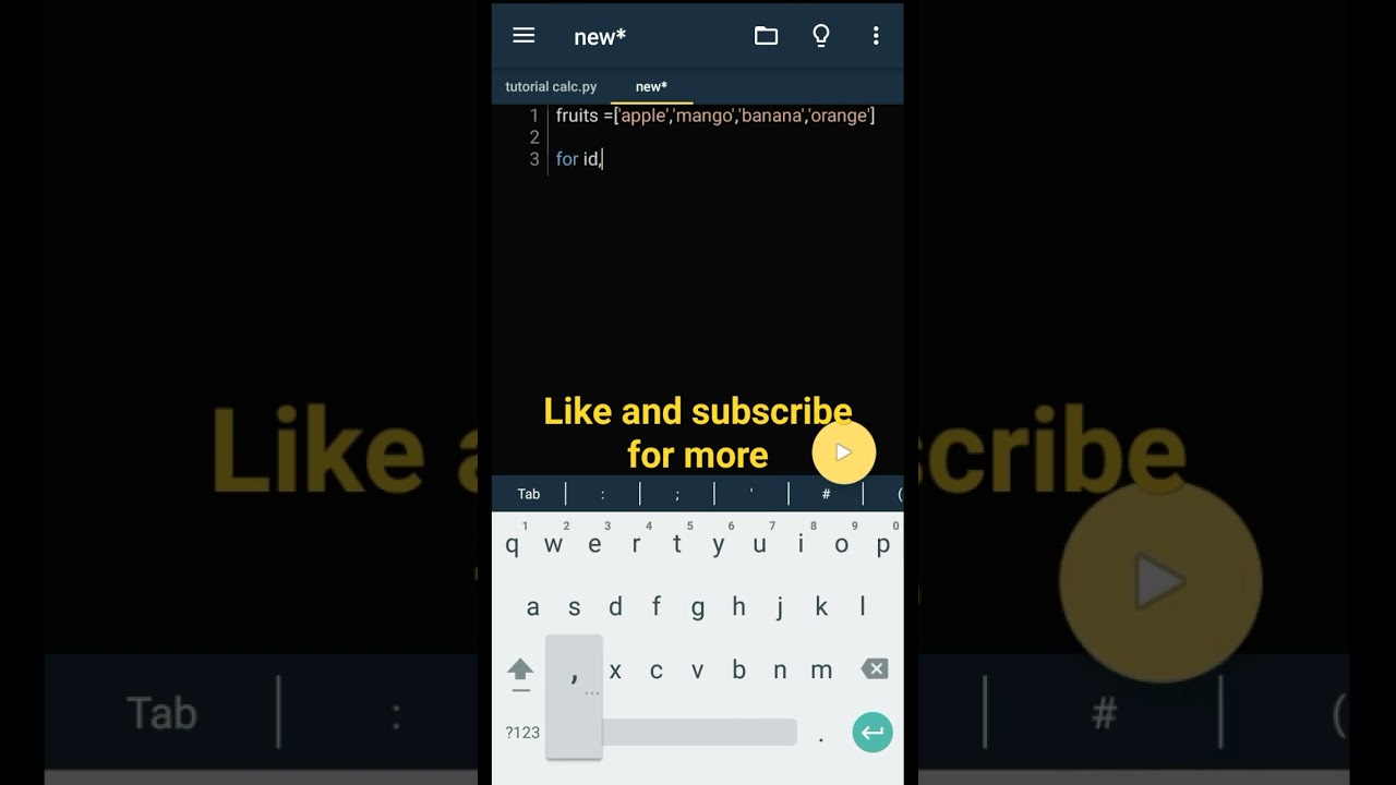 Python enumerate function.