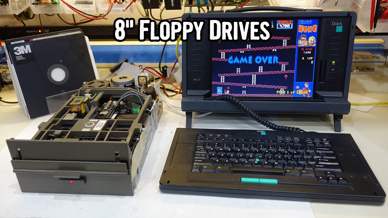 All you never wanted to know about 8 inch floppy drives (CuriousMarc / YT video) - Hardware ...