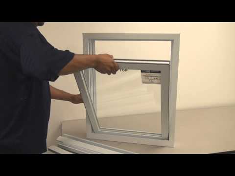 This video demonstrates how to remove Langs 1600 & 2400 Picture window sashes
