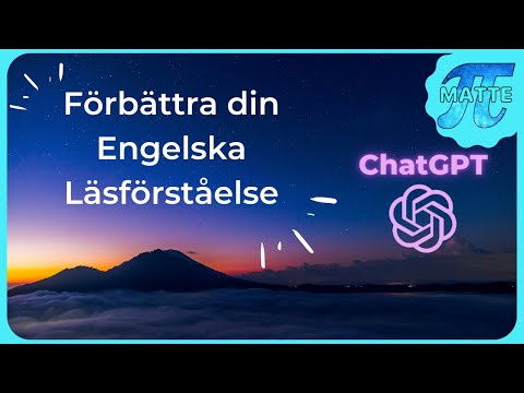 Förbättra din Engelska Läsförståelse