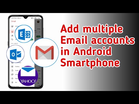 How to add multiple email accounts in Android Smartphone ?