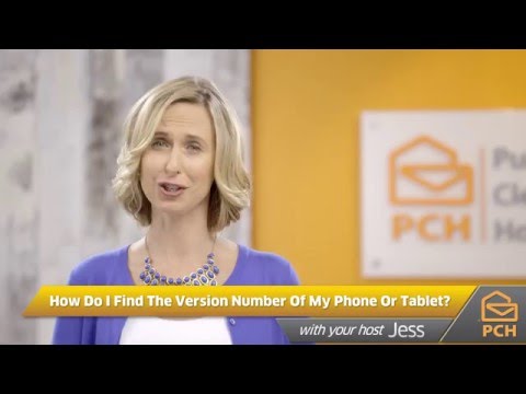 How to Find the version number for your phone or tablet