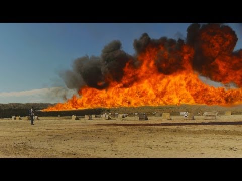 Flame Throwers are always fun to watch