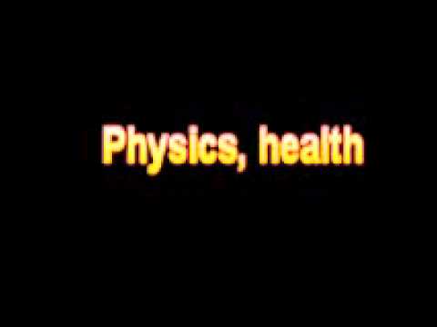 What Is The Definition Of Physics, health Medical School Terminology Dictionary
