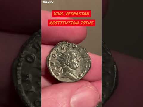 ROMAN COIN - ANTONINIANUS - DIVO VESPASIAN