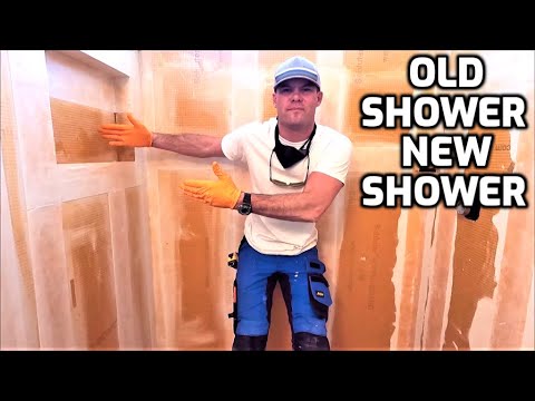 Old Shower to New Shower