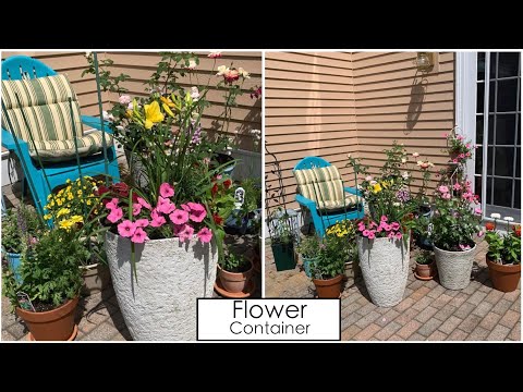 Fast & Easy Gorgeous Flower Container Garden