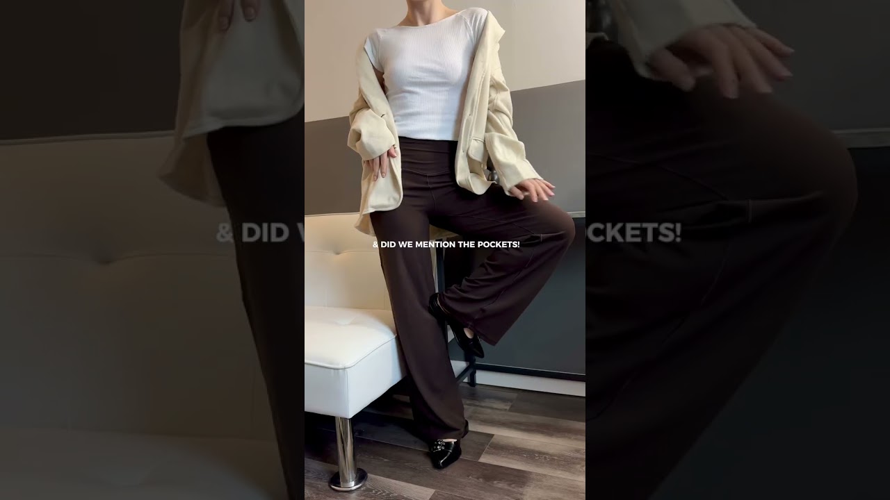 The comfy of a legging + an elevated trouser silhouette = the Real Me XTRA™ Trouser.