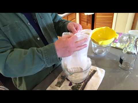 Making Your Own Almond Milk | Savvy Organics Farm