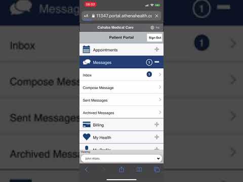 How to use the Patient Portal