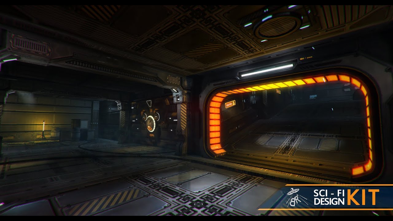 Sci-fi design kit (Unity)