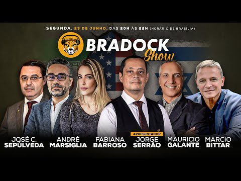 Bradock Show 23/06/25 - Serrão, Fabi Barroso, Marsiglia, Sepúlveda, Mauricio Galante e Marcio Bittar
