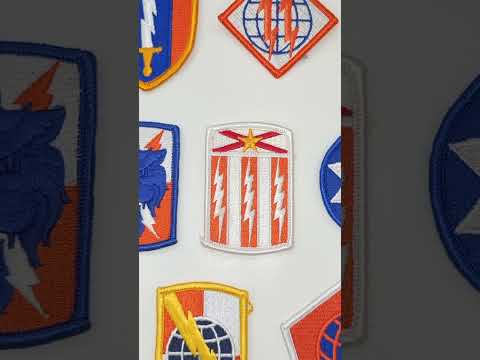 US Army patches, Signal Commands and Brigades