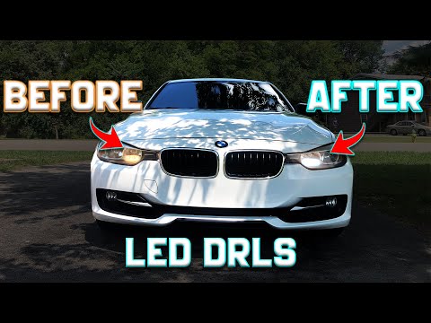 How To Replace Halogen DRL Bulbs On Your F30 BMW 328i