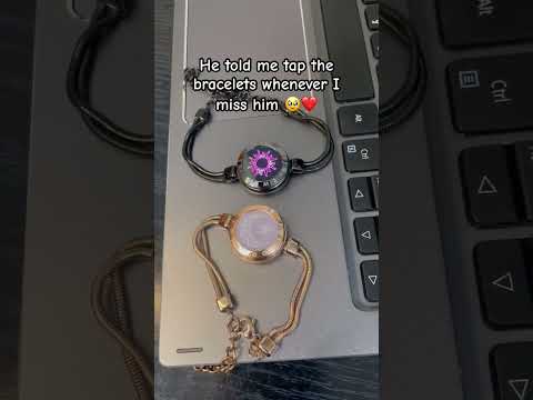 Long distance couples bracelets #bracelets #couplegoals #jewelry #viral #fyp