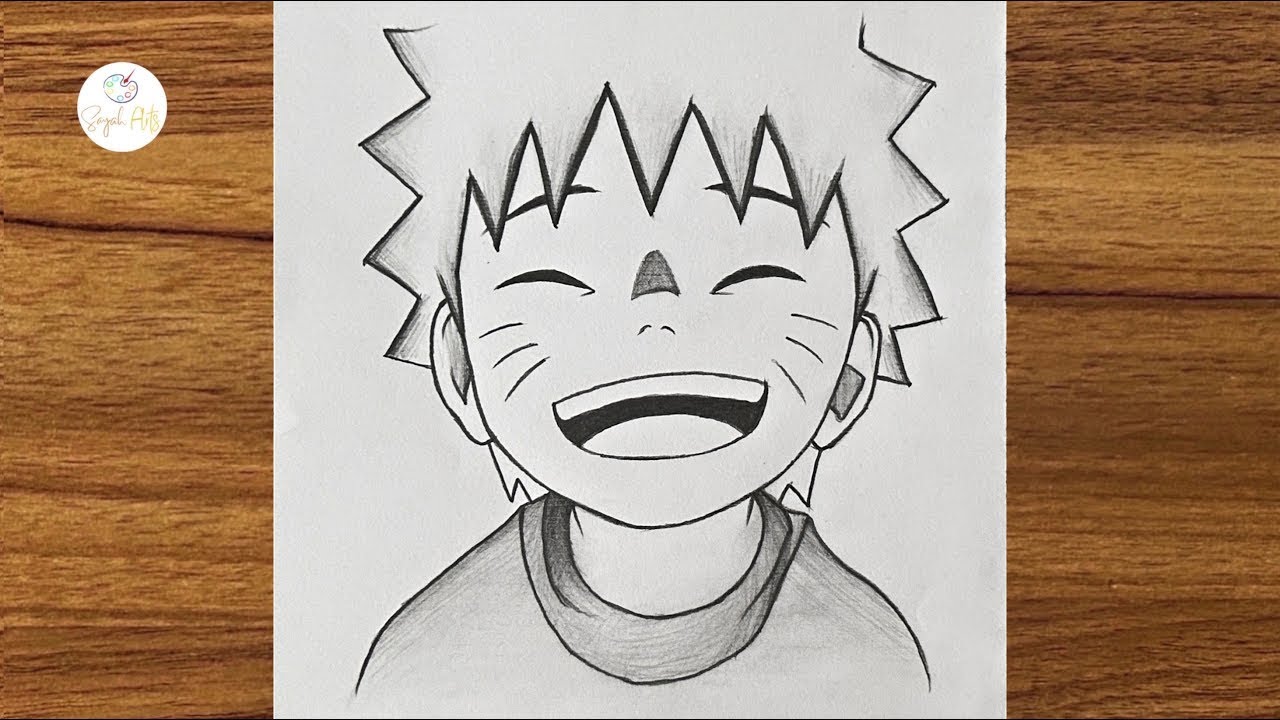 How to Draw Kid Naruto || Easy Naruto Drawing Tutorial || Anime drawing easy step by step naruto