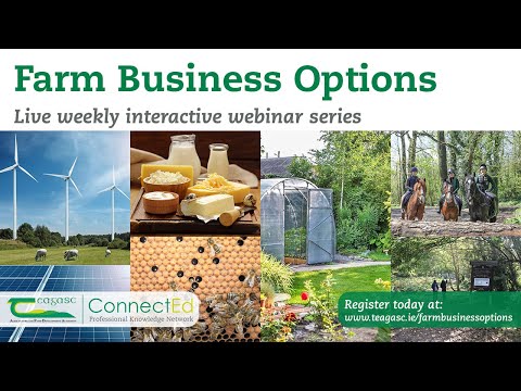Farm Business Options Webinar - Award-winning potato, cheese and pet farm enterprises in Co. Cork