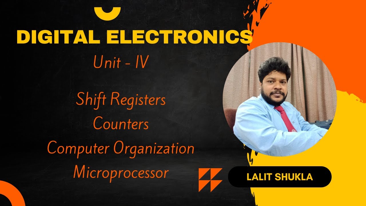 Digital Electronics | Lecture 42 | Introduction to Microprocessors