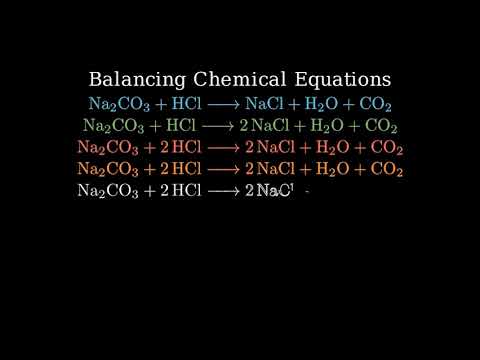 How to Balance Na2CO3 + HCl = NaCl + H2O + CO2