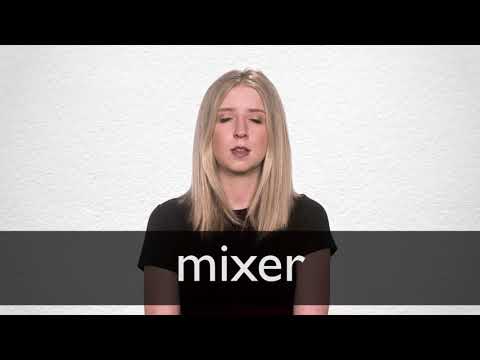 MIXER definition and meaning | Collins English Dictionary